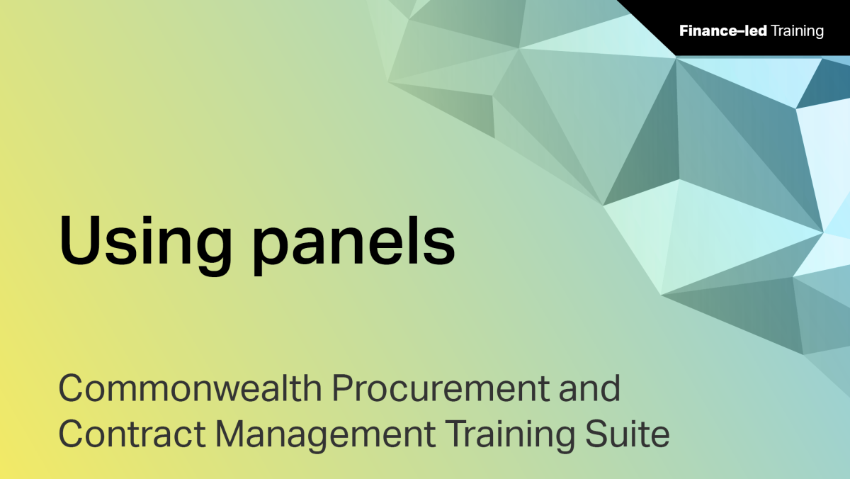 Using Panels | Australian Public Service Academy